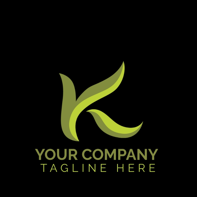 Copy of K logo design| Company logo | PosterMyWall
